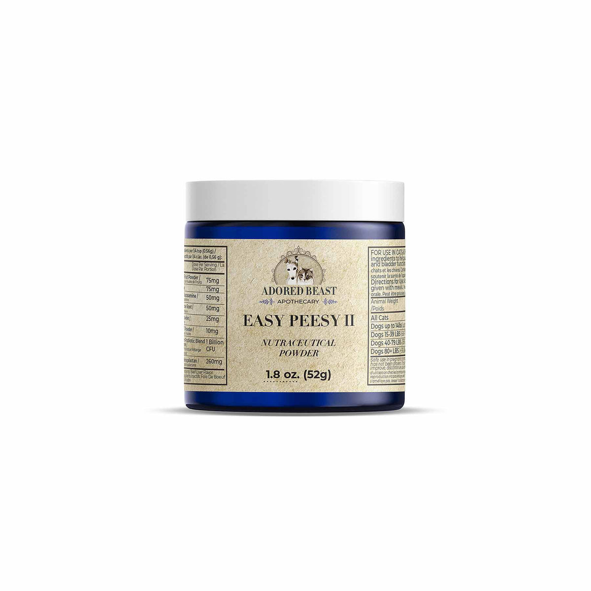 Easy Peesy II | Nutraceutical Powder — Adored Beast Apothecary